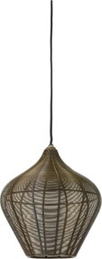 Kovové závěsné svítidlo v bronzové barvě ø 27 cm Alvaro – Light & Living
