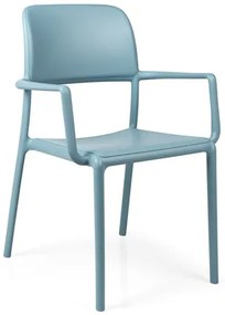 NARDI GARDEN - Židle RIVA světle modrá