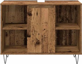 Sada koupelnového nábytku 3 ks Staré dřevo 30 x 30 x 180 cm 3378507