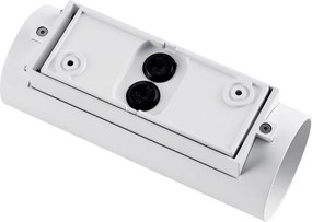 IMPR 731225 Deko-Light nástěnné přisazené svítidlo Can IP65 up & down, 2x 7,5 W GU10, bílá