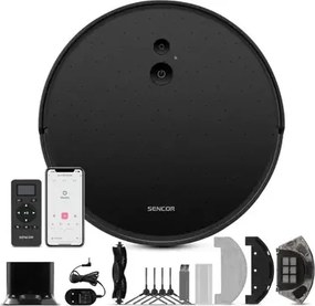 SENCOR SRV 6450BK černá / robotický vysavač / vysávání  mopování / 26W