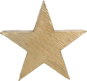 Dekorace Gold Star 32cm