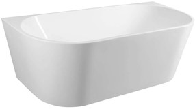 Aqualine - Volně stojící vana Tajo, 170x80 cm, bílá E1980