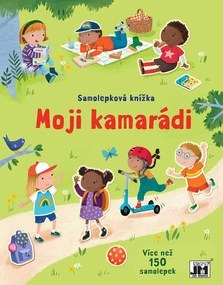JIRI MODELS Samolepková knížka Moji kamarádi 150 samolepek 3