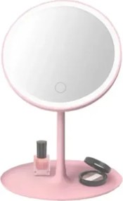 CiaoBosi Kulaté kosmetické zrcátko CIABOSI TX-01729 - růžové