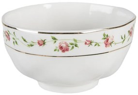 Porcelánová miska na polévku s růžičkami Cutty Rose – 300 ml