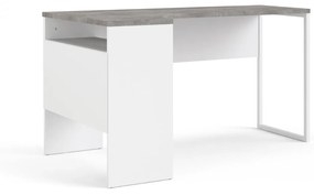 NEW:Psací stůl Obelix 118 bílá/beton