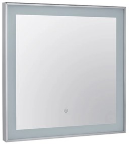 Zrcadlo s LED osvětlením 600 x 600 mm, dotykový senzor