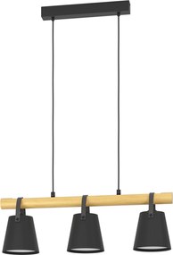 XXXLutz ZÁVĚSNÉ SVÍTIDLO, 78/17/110 cm Eglo - Online Only svítidla - 003348334502