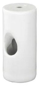 Elhard Držák na kabel nástěnný Retro Keramik, 20x45mm, bílý KP1002W