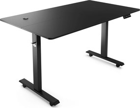 Elektrický psací stůl 140x80cm Rapalo černý