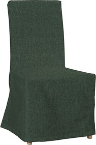 Potah na židli IKEA  Henriksdal, dlouhý barva zelená látka pletený vzor