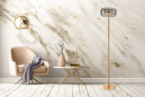 Toolight - podlahová stojací lampa Reno E27, 300216, zlatá, OSW-09853