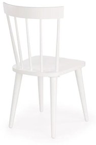Tradiční klasická jídelní židle Bílá SOFUS