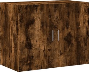 Skříň highboard kouřový dub 80 x 42,5 x 249 cm kompozitní dřevo 3281361