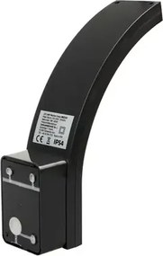 MCE343 B černá / Venkovní nástěnné svítidlo / LED 10W