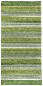 Koberce Breno Koupelnová předložka LAOS (Gobelin) 140/999X, Zelená, 75 x 160 cm
