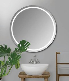 Sapho NYX kulaté zrcadlo s LED osvětlením o 70 cm NY700