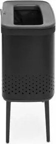 Brabantia Bo Koš na prádlo 60 L černá / 67 x 32 x 54 cm