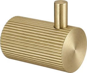 Rea Solo, nástěnný koupelnový háček 64104, zlatá matná, REA-84204