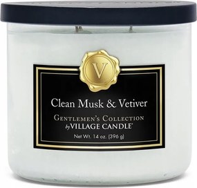 Tumbler Clean Musk & Vetiver Gentlemen's Collection Village Candle
