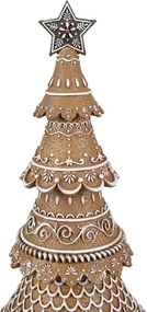 Dekorace vánoční perníkový stromek Gingerbread Tree - Ø 16*42 cm