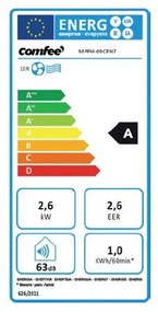 Klimatizace Midea/Comfee MPPH-09CRN7 mobilní, do 32m2, 3 roky záruka