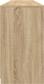 Příborník s LED osvětlením dub sonoma 181,5 x 37 x 67 cm 3209039