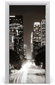 Fototapeta samolepící na dveře Los Angeles noc 85x205 cm