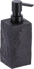 Dávkovač mýdla Matty, černá/s černými prvky, 260 ml