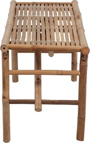 Skládací zahradní lavice s poduškou 118 cm bambus 3063858