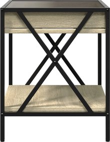 Noční stolek s Infinity LED dub sonoma 40 x 40 x 49 cm 3284097