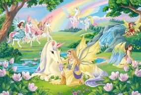 SCHMIDT Puzzle Bayala: Magičtí jednorožci / 100 dílků / figurka Schlei