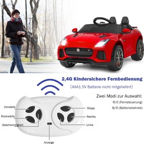 Costway Elektrické dětské auto s příběhy a hudbou a klaksonem a světlomety 12