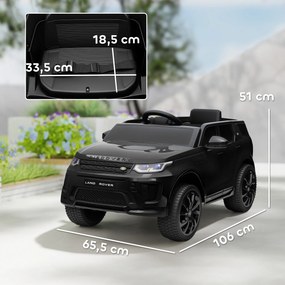 AIYAPLAY dětské elektrické autíčko 12V dětské autíčko s dálkovým ovládáním 2.4G, hudba, klakson, elektrické autíčko s LED světly, připojení USB/MP3, …