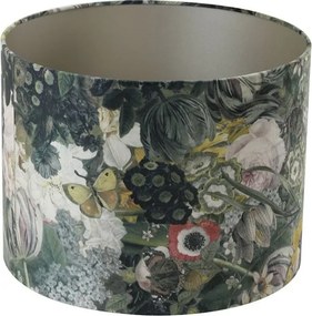 Květované stínidlo na lampu Butterfly ocher - Ø 30*21cm/ E27
