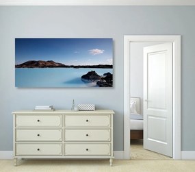 Obraz modrá laguna - 120x60 cm