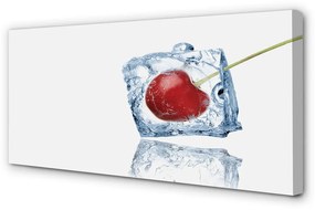 Obrazy na plátně Kostka ledu cherry 100x50 cm