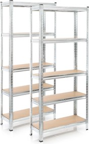 Dílenský regál Wiltec – 174 × 75 × 30 cm, 875 kg (64863)