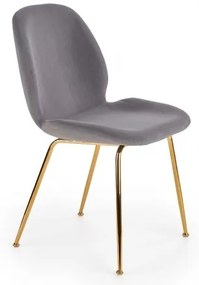 Halmar jídelní židle K381 barevné provedení šedá