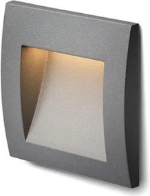 RED R12534 GORDIQ S zápustná antracitová 230V LED 1.5W IP65 3000K - RED - DESIGN RENDL
