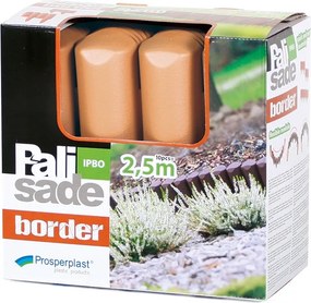 Palisáda zahradní Oggy terakota 250cm