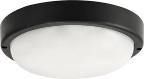 VOLTENO LED stropní lampa 15W - černá - studená bílá