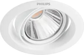 Philips Pomeron bílá / LED podhledové svítidlo / 1x7W / 420lm / 2700K