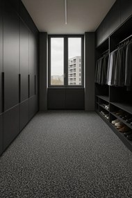 Rinos bv, Čistící zóna Merate grey, na míru, šíře 1,3m, šedá, pvc, chodba / předsíň