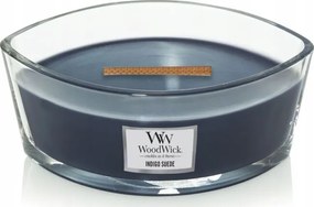 WoodWick svíčka loď Indigo Suede 453.6 g