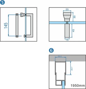 BPS-koupelny Obdélníkový sprchový kout ZES KZ07C BL 120x90 černá/transparent - bez vaničky