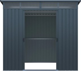 Zahradní domek BestBerg ZD-808G / 5,6 m² / 236 × 238 × 203 cm / šedá