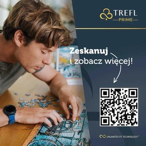 TREFL PUZZLE UFT Prémiové Odraz města Perth 85x85cm 1500 dílků skládačka tr26190