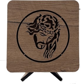 Li-Go "Ježíš s trnovou korunou" lampa 19x19 cm provedení povrchu: bílá